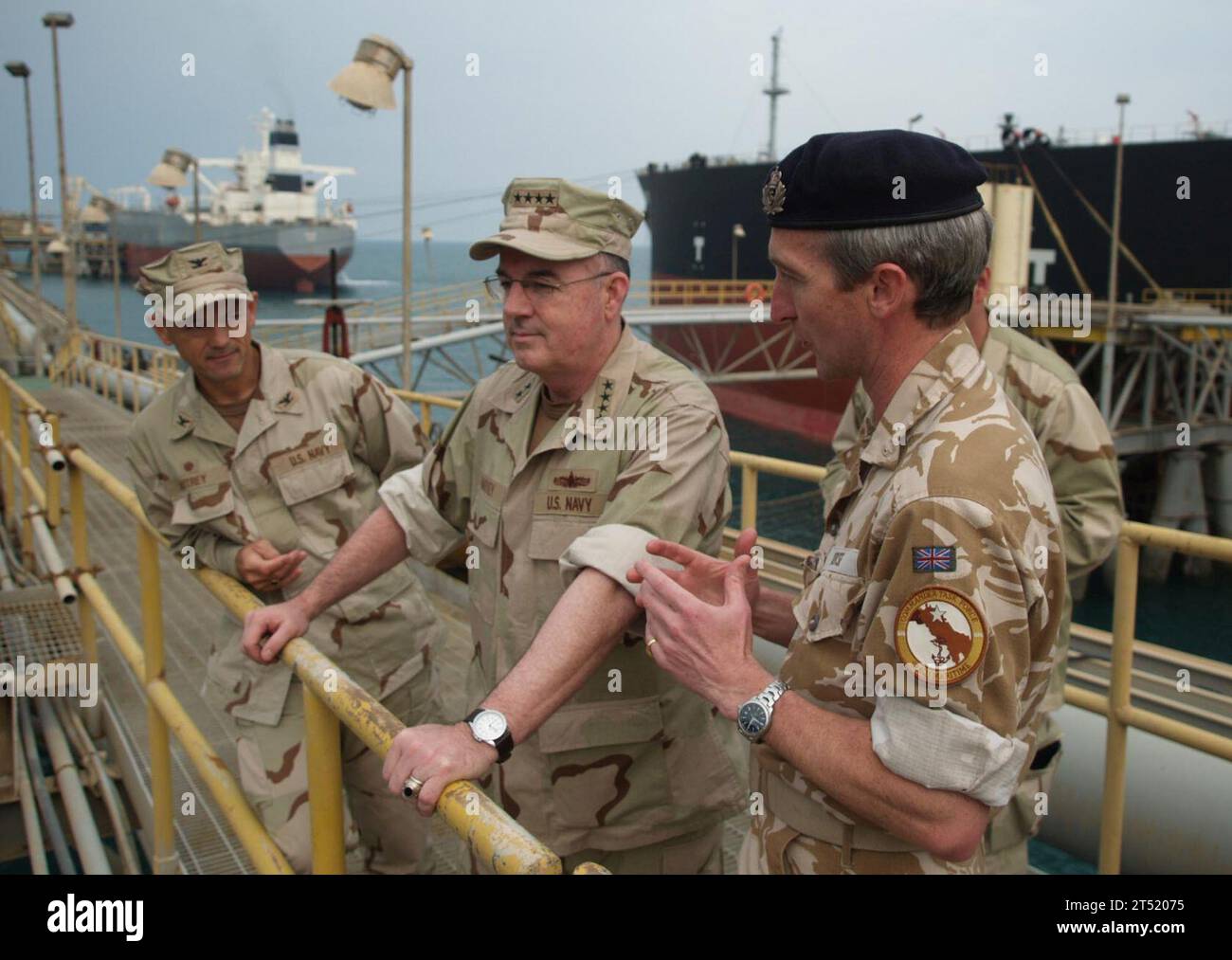 0911256156A-008 PERSIAN GULF (Nov. 25, 2009) Adm. J. C. Harvey Jr ...