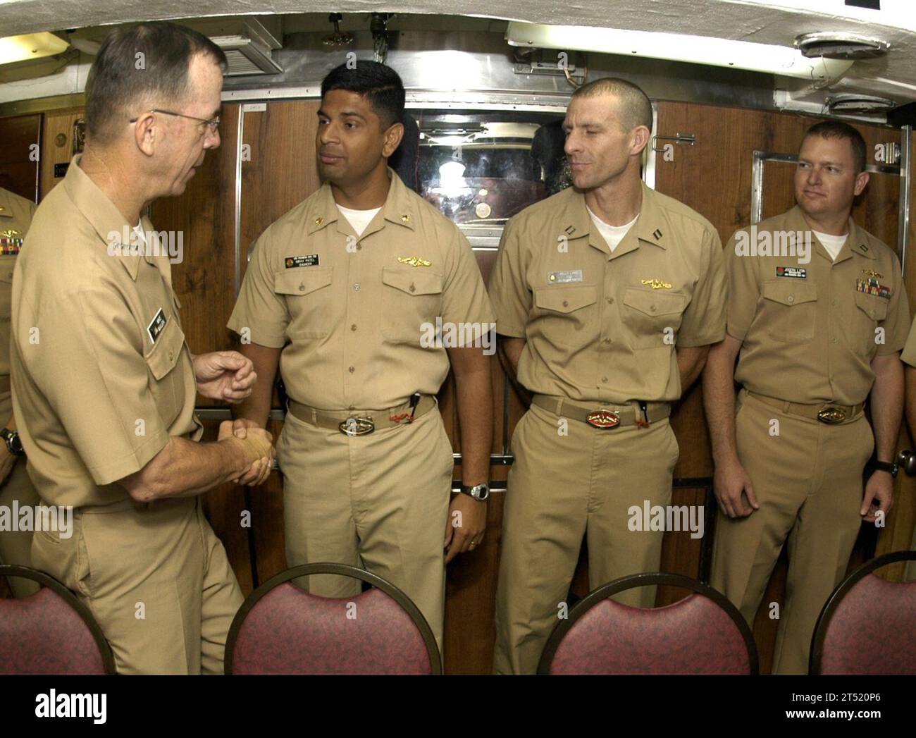 Mcpon joe r campa jr hi-res stock photography and images - Alamy