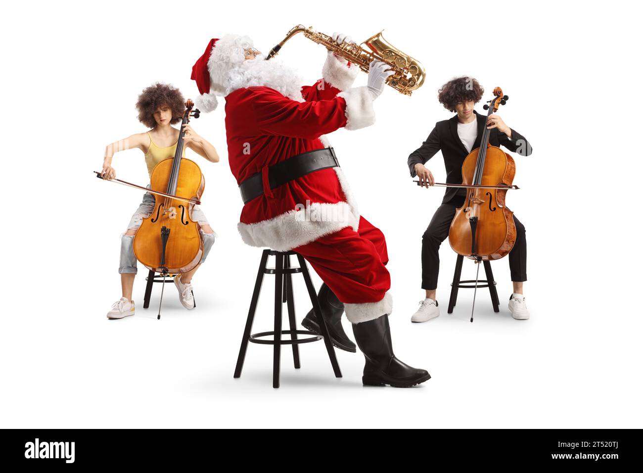A cello christmas Cut Out Stock Images & Pictures - Alamy