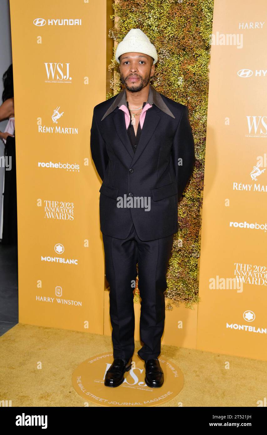 Antwaun Sargent attends the WSJ. Magazine Innovator Awards at the ...