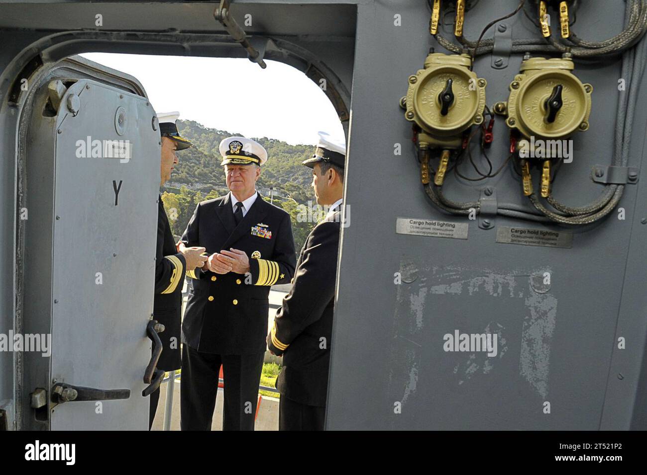 Admiral, amfialis, Chief of Naval Operations, CNO, counterpart visit ...