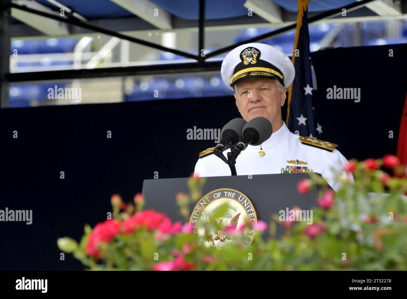 Admiral, CNO, Conference, Roughead, speech Stock Photo - Alamy