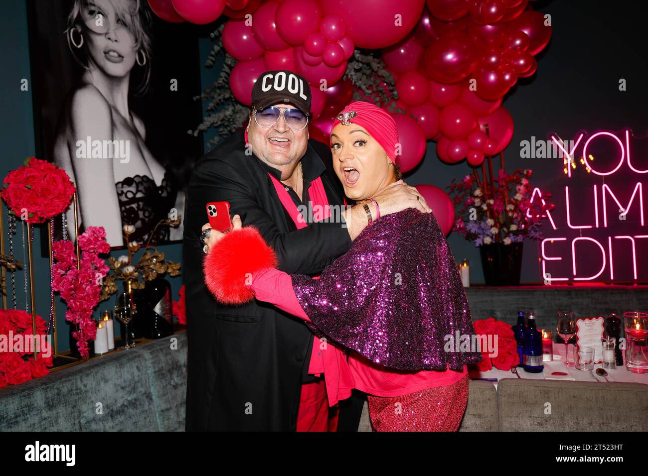 Andreas Ellermann, Julian f.M. Stöckel bei Micas 40th Birthday Bash ...