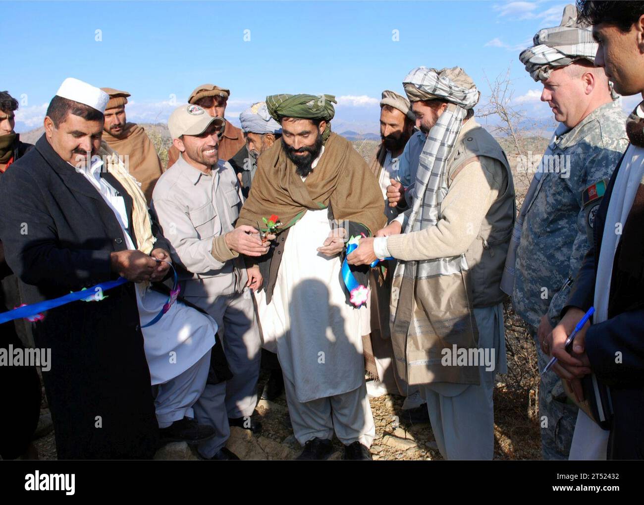 Commander of khost provincial reconstruction team hi-res stock ...