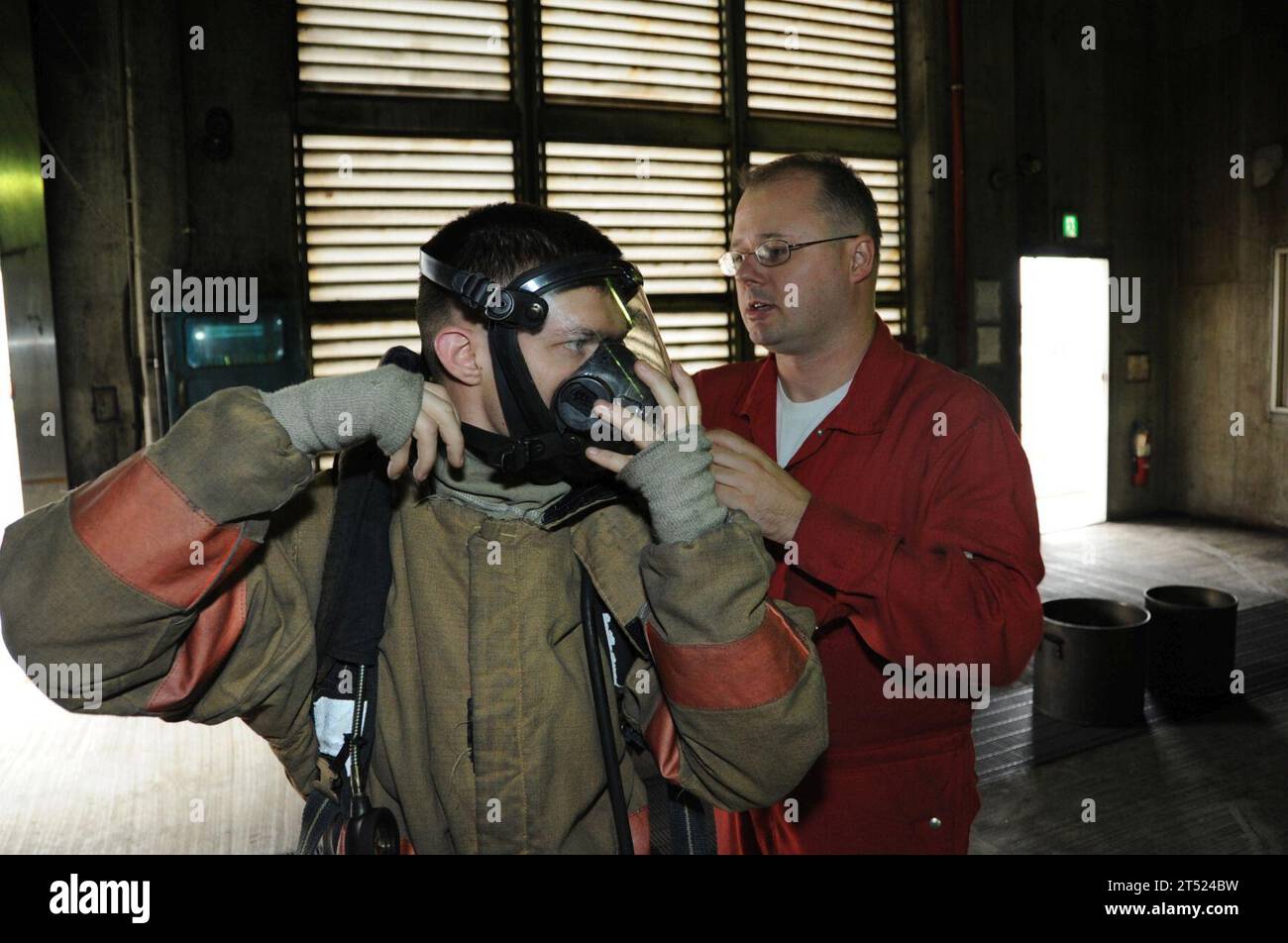 afloat training group, attack submarine, continual firefighting ...