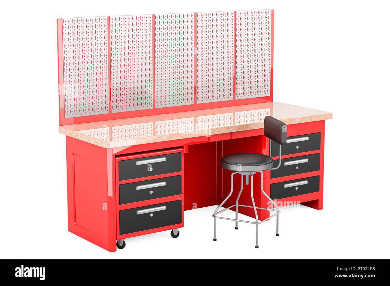 Maintenance Work Table, maintenance work bench table, 3D rendering ...