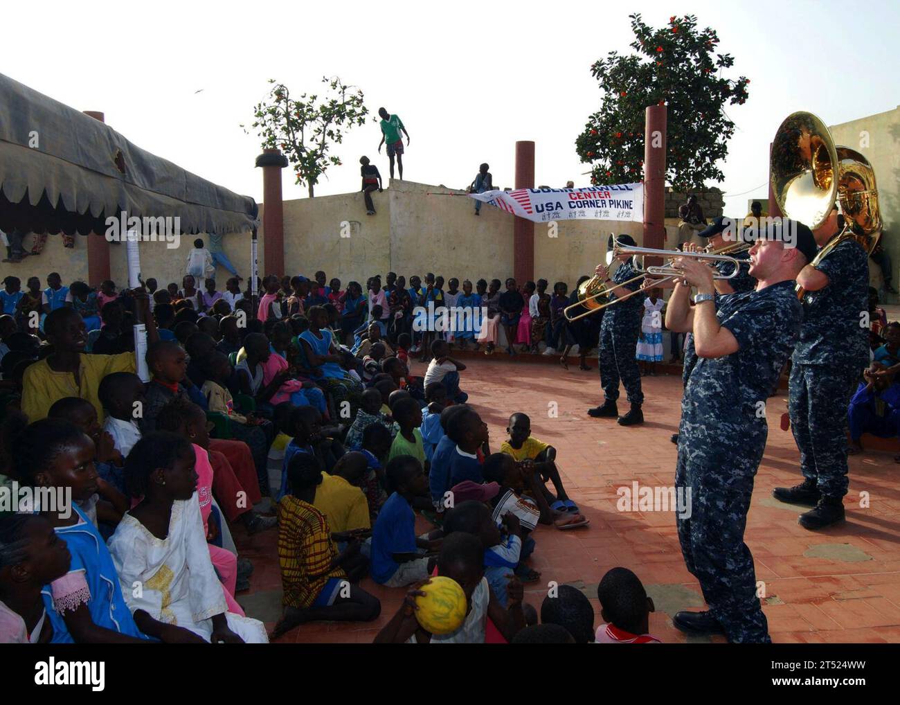 Africa Partnership Station, APS West, COMREL, Five Star Brass Quintet ...