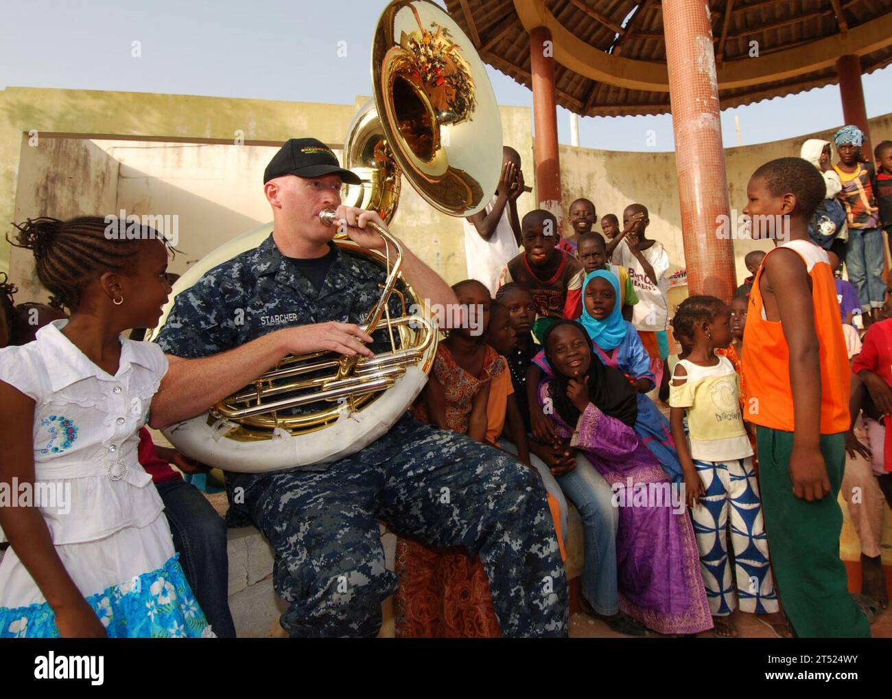 Africa Partnership Station, APS West, COMREL, Five Star Brass Quintet ...