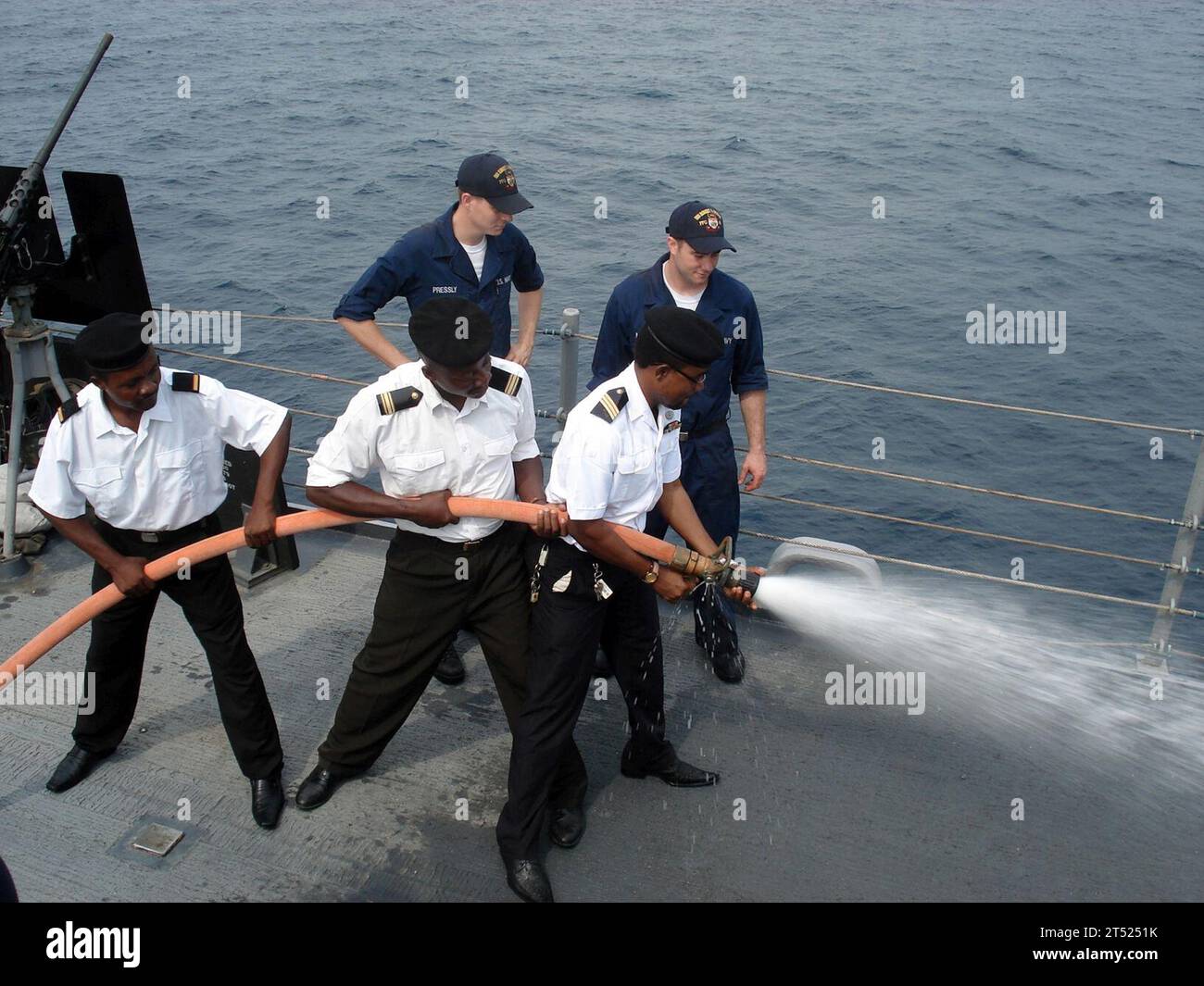 0901168270S-001 BATA, Equatorial New Guinea (Jan. 16, 2008) Sailors ...