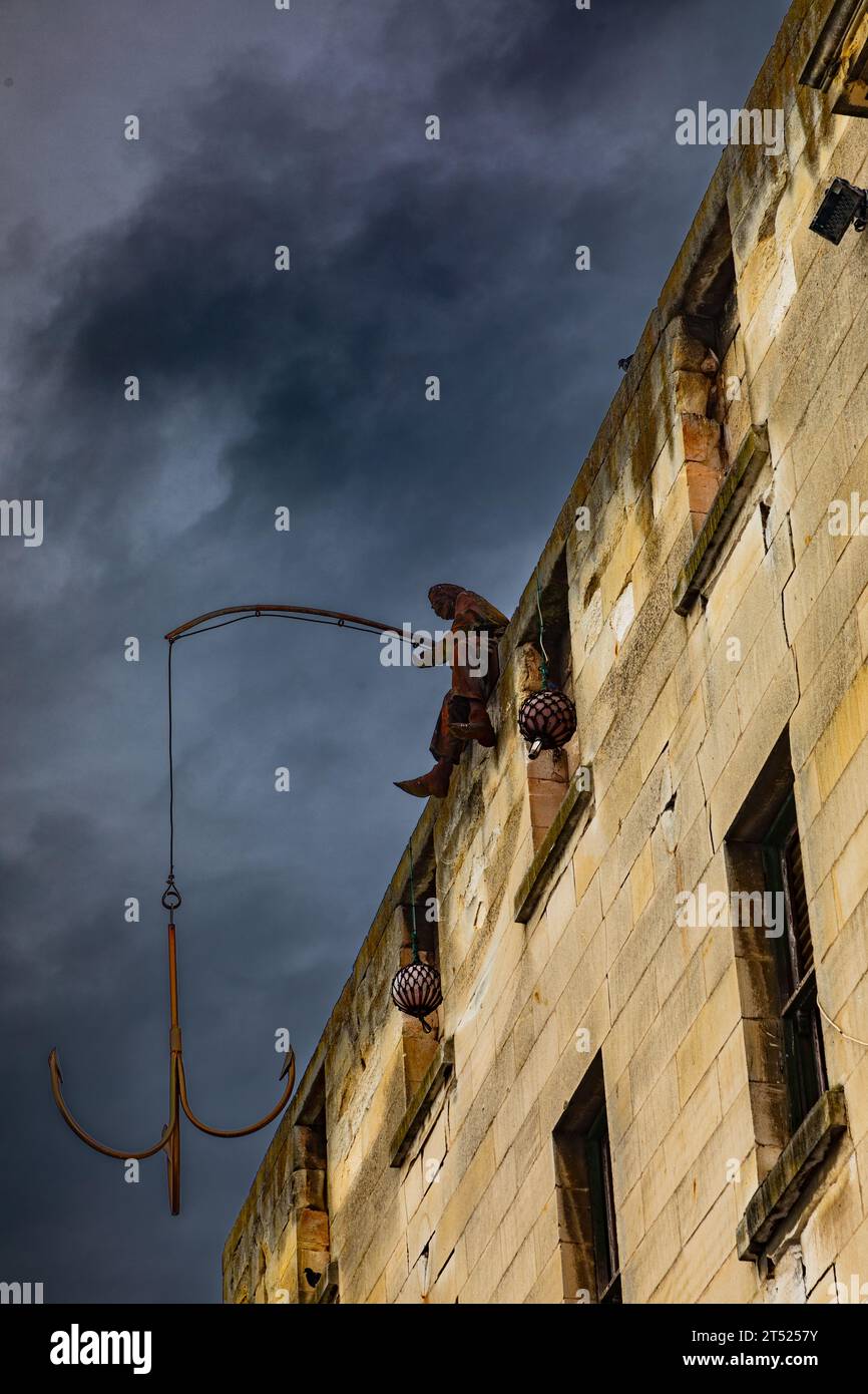 Oamaru has been built between the rolling hills of limestone and short ...