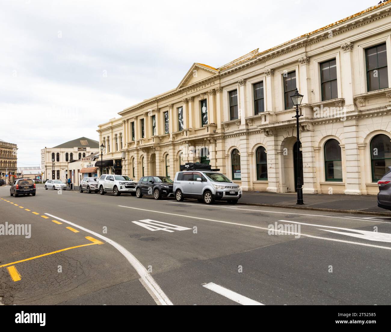 Oamaru has been built between the rolling hills of limestone and short ...