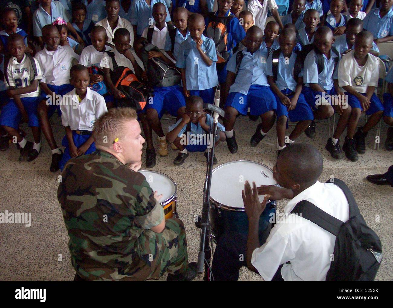 Africa, Africa Partnership Station, APS, children, Freetown, HNLMS ...