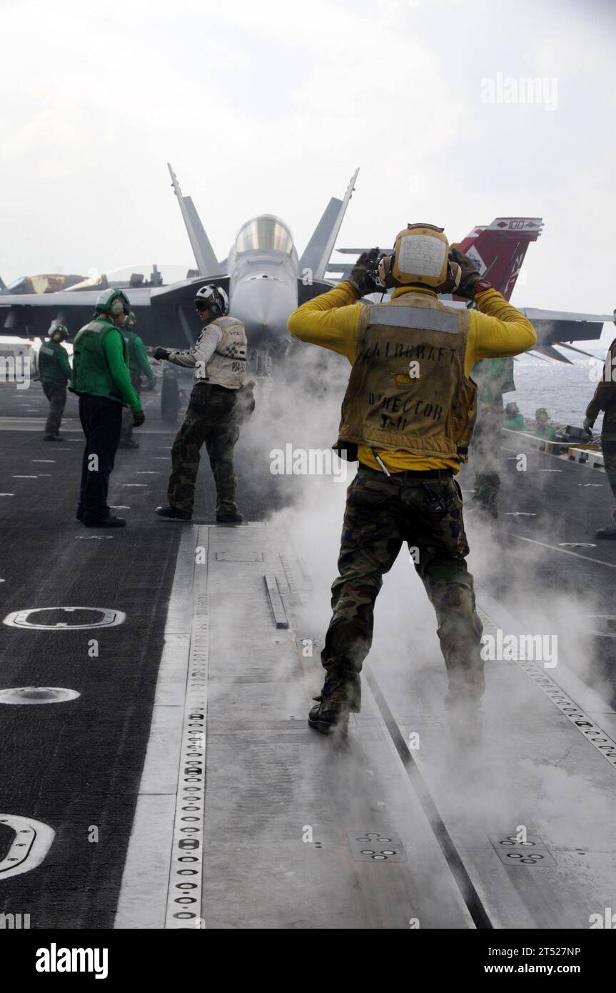air department, catapults, CVN 73, flight deck, flight ops, george ...