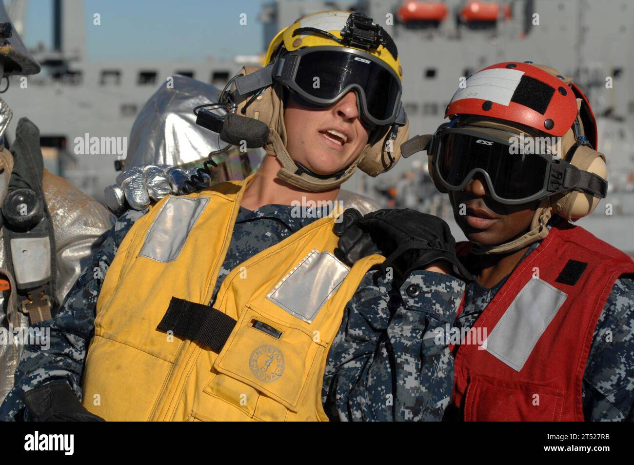 Emergency flight quarters drill hi-res stock photography and images - Alamy