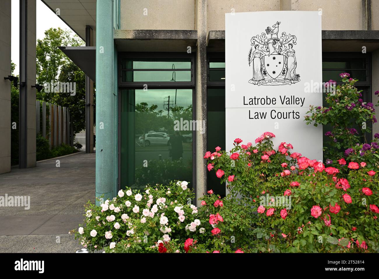 Wonthaggi, Australia. 03rd Nov, 2023. Signage is seen for the Latrobe ...