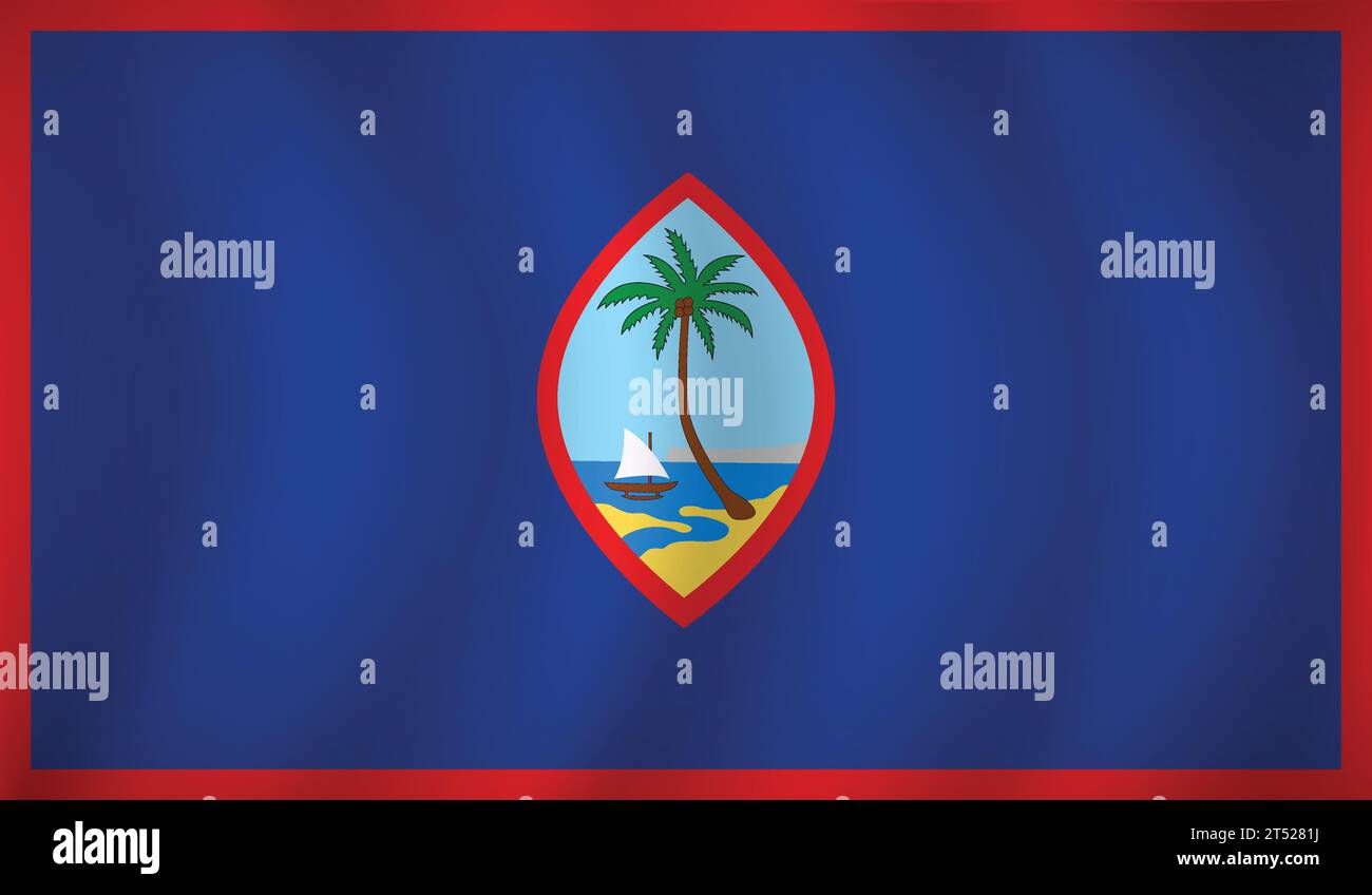 Guam flag background Royalty Free Vector Image Stock Vector Image & Art ...