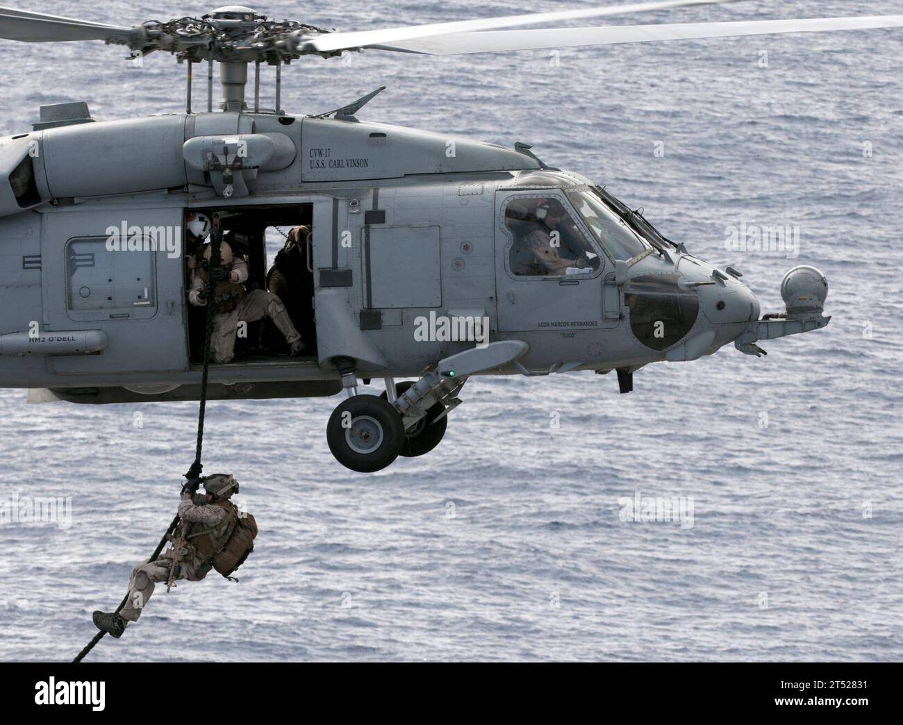 air power demonstration, aircraft carrier, Carl Vinson, Carrier Air ...