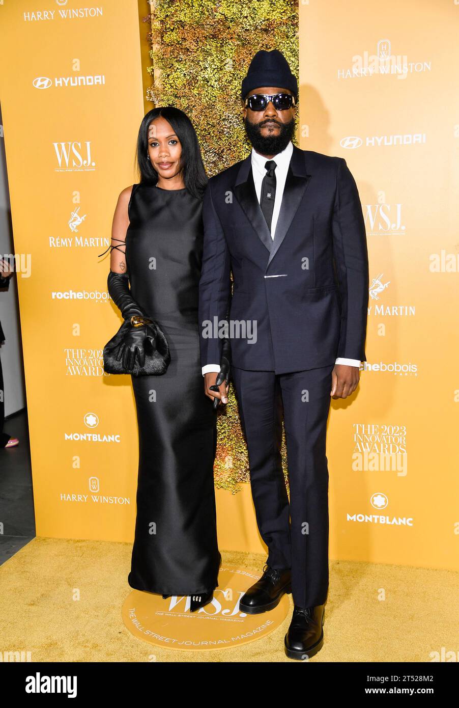 Jan-Michael Quammie, left, and Yahya Abdul-Mateen II attend the WSJ ...