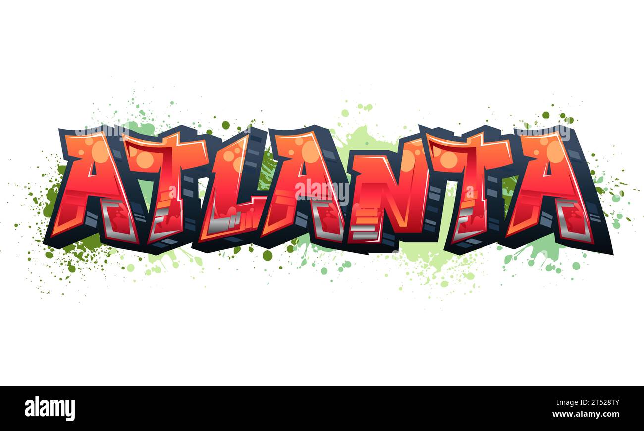 Atlanta logotype hi-res stock photography and images - Alamy