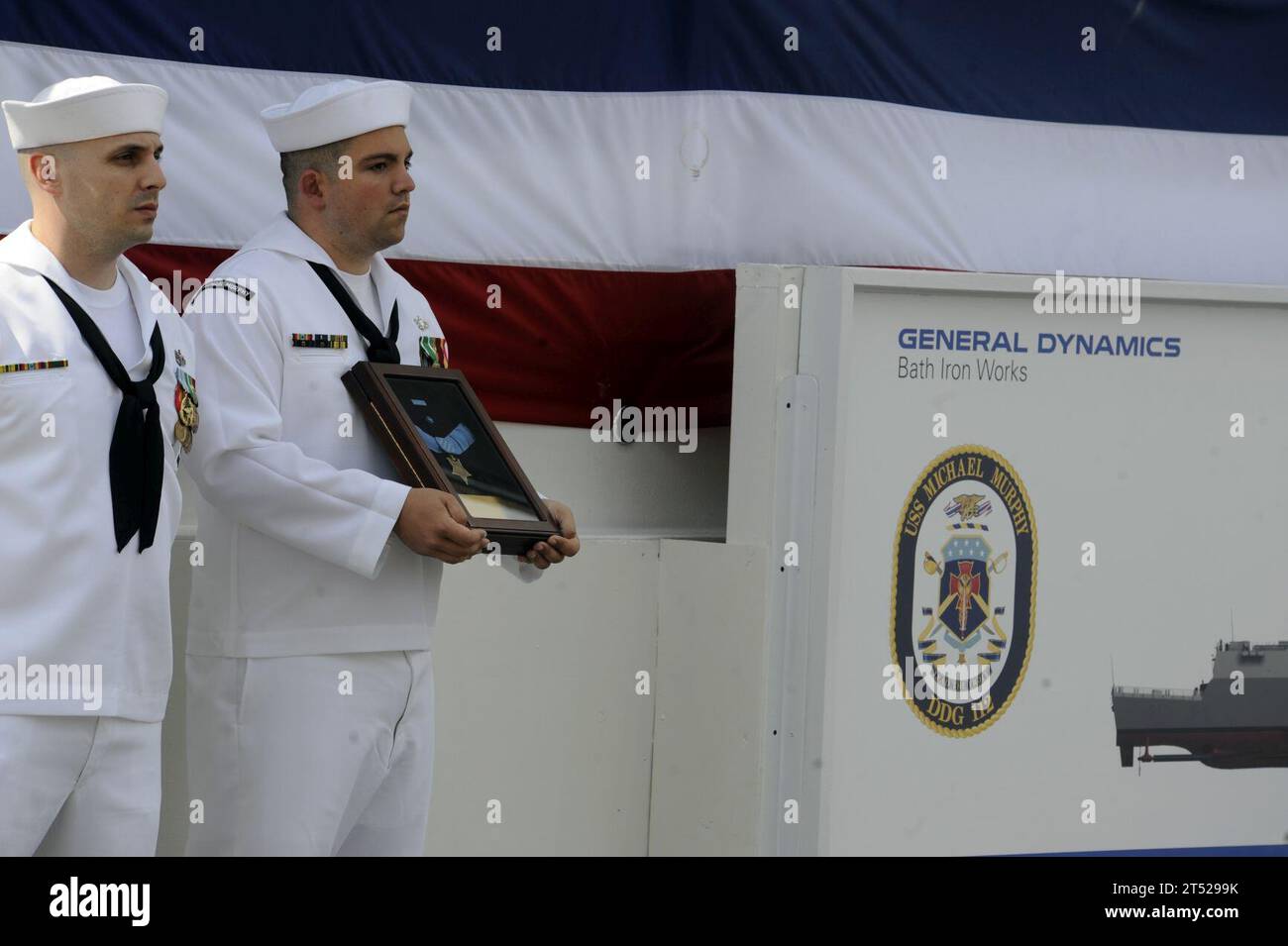aircraft carrier, ARABIAN GULF, ceremony, christening, DDG 112, destroyer, Maine, medal of honor ...