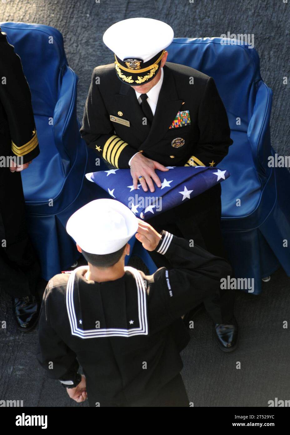 aircraft carrier, burial at sea, ceremony, funeral, Honor Guard ...