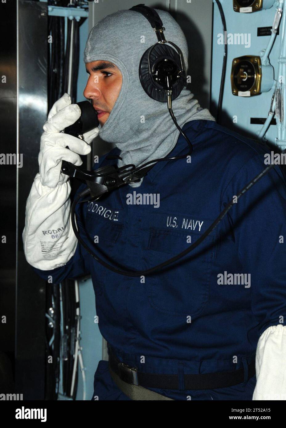 aircraft carrier, bridge, Drill, General Quarters, navy, sound-powered ...