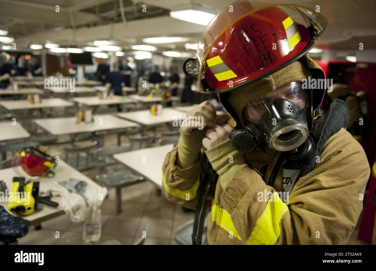 aircraft carrier, Carl Vinson Carrier Strike Group, dril, firefighting ...