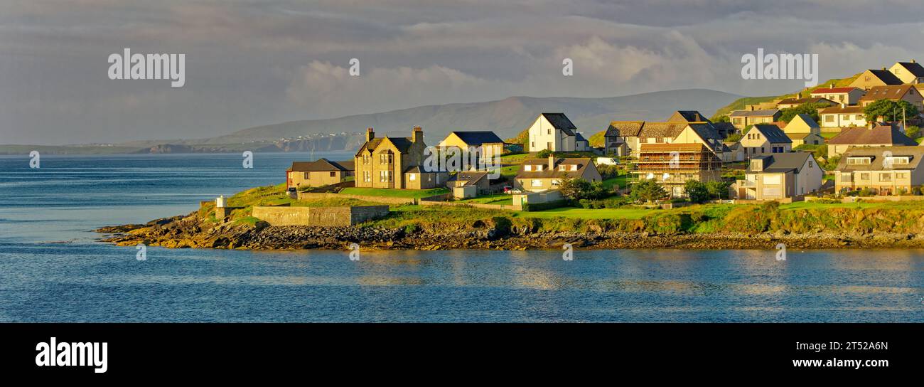 INVERGORDON, SCOTLAND - September 4, 2023: Invergordon is a town in ...