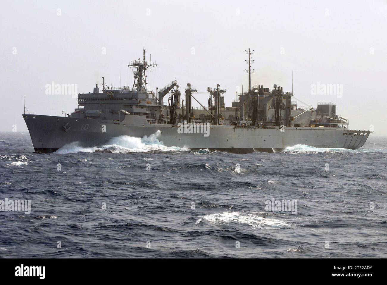 110623EE987-732 ARABIAN SEA (June 23, 2011) The Military Sealift Command fast combat support ...