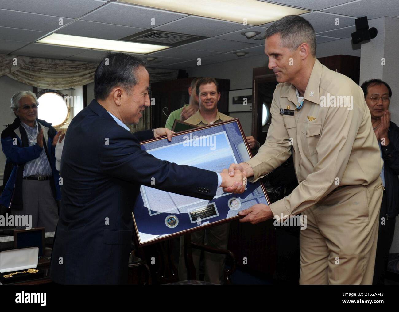 1007277191M-079 SEA OF JAPAN (July 27, 2010) Capt. David A. Lausman ...