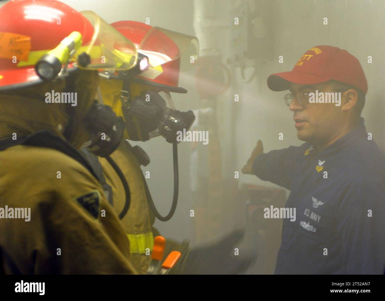 aircraft carrier, Carrier, CVN 65, Damage Control, firefighting ...