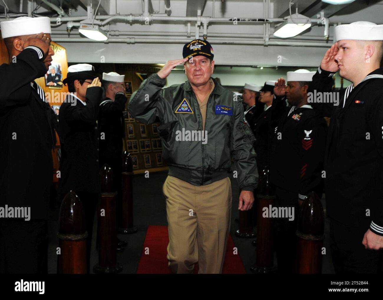 1101253178C-137 SAN DIEGO (Jan. 25, 2011) Vice Adm. Al Myers, commander ...