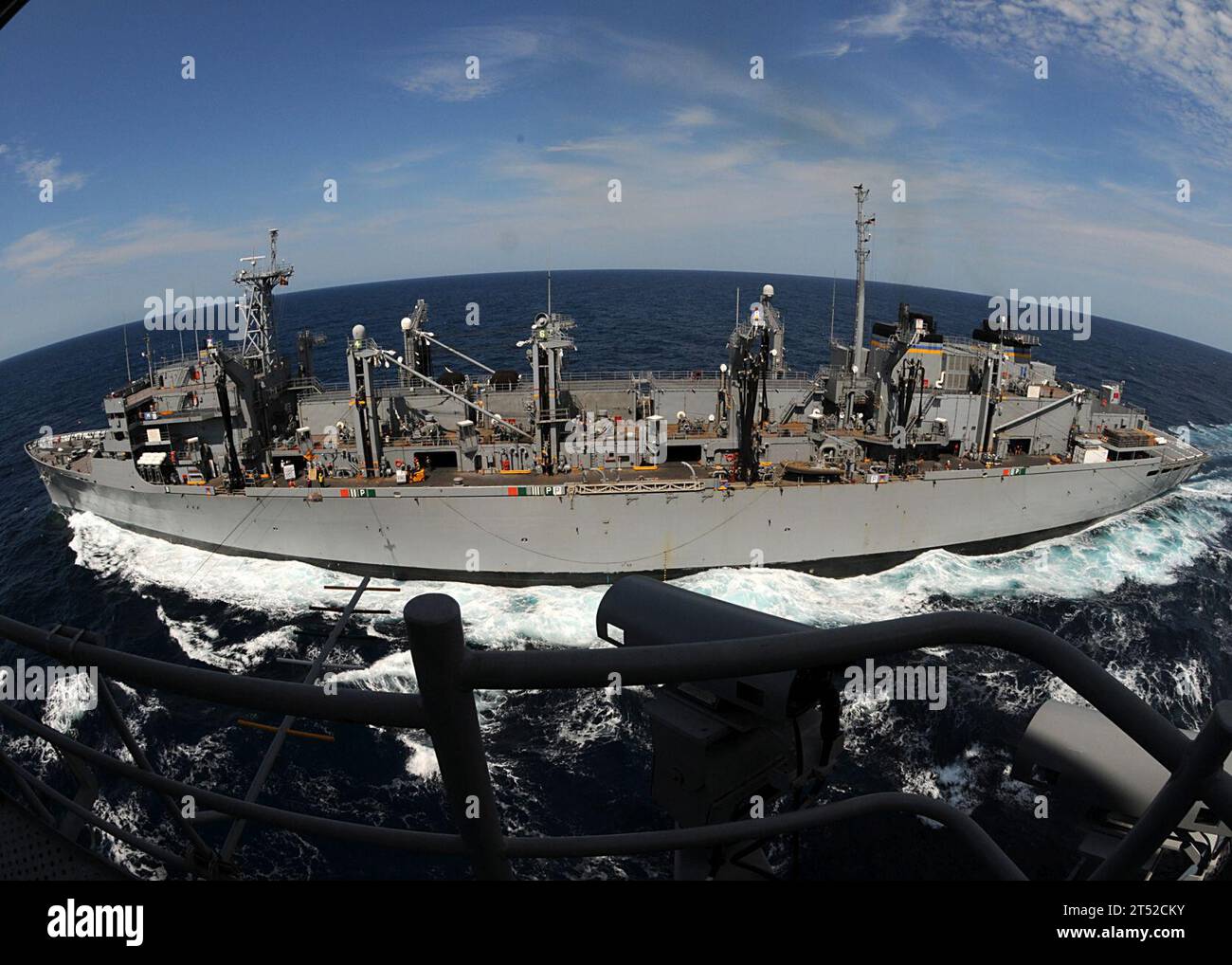 1007268689C-053 ATLANTIC OCEAN (July 26, 2010) Crew members aboard the ...