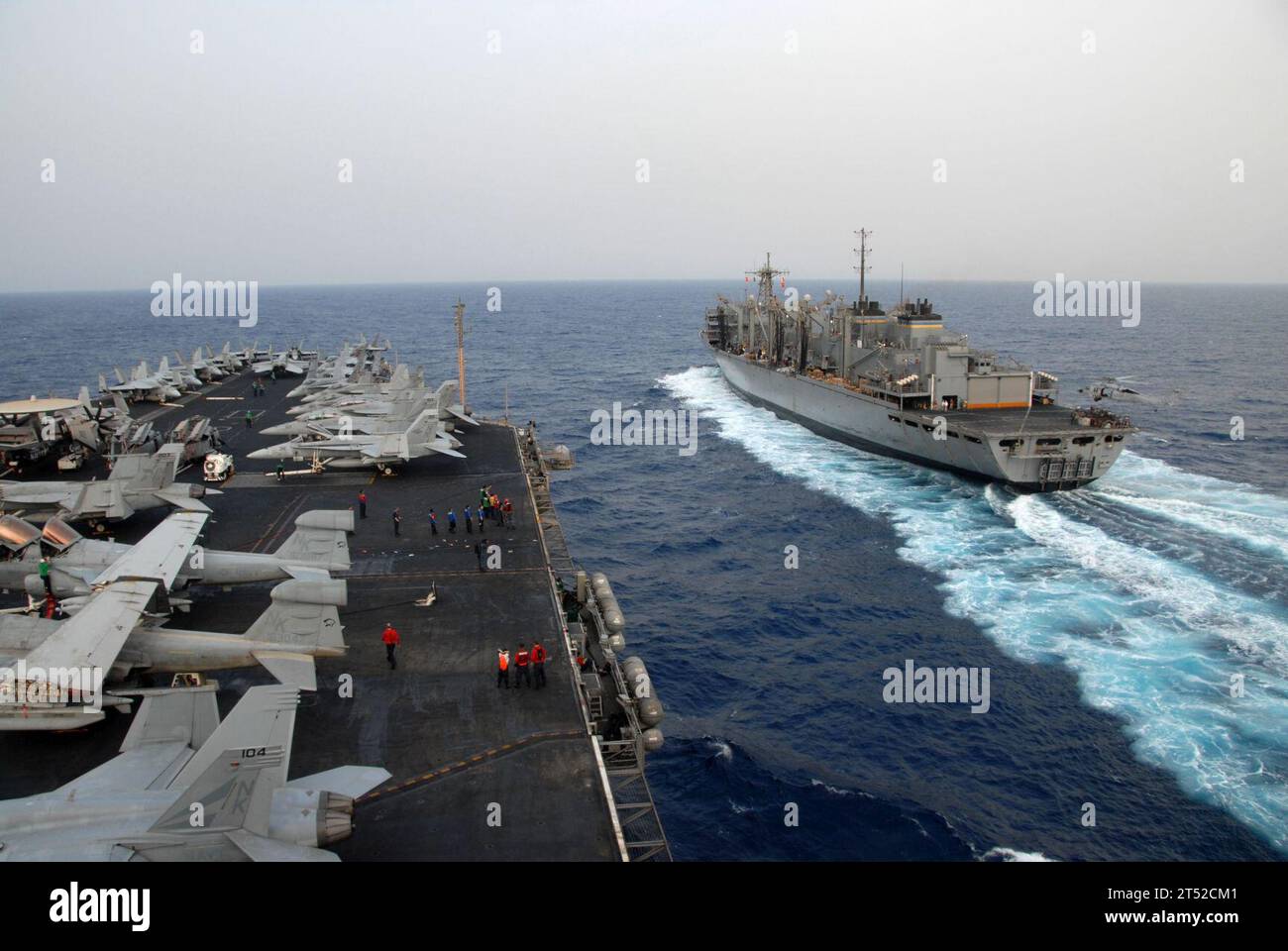 110722KF029-013 GULF OF ADEN (July 22, 2011) The Military Sealift Command fast combat support ...