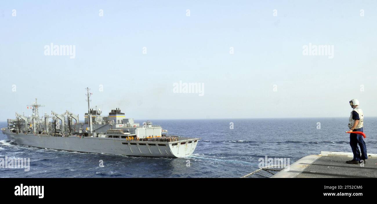 aircraft carrier, fast combat support ship, Military Sealift Command ...