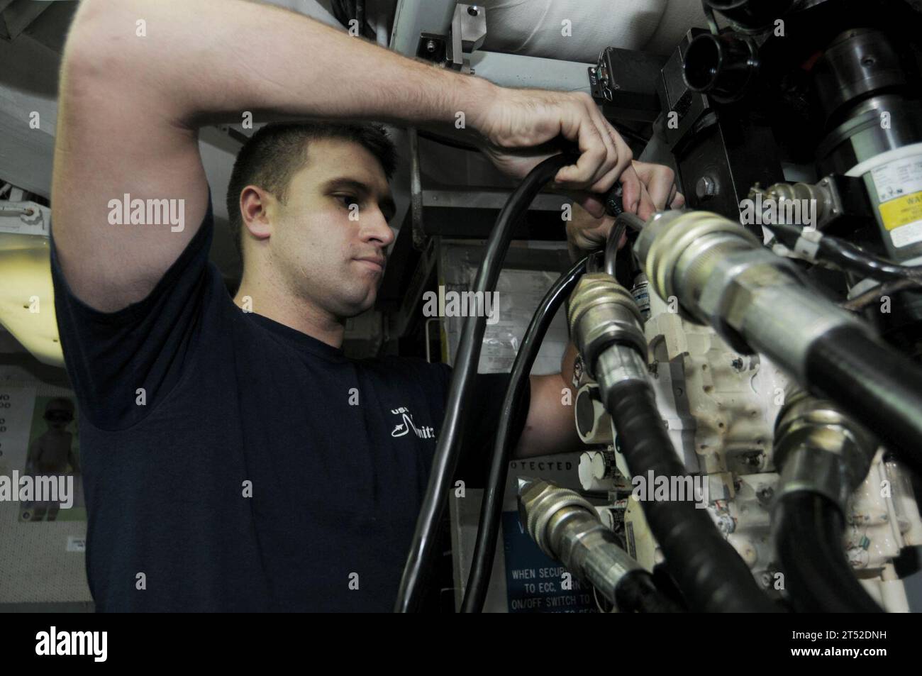 aircraft carrier, maintenance, people, repair, USS Nimitz (CVN 68 Stock ...