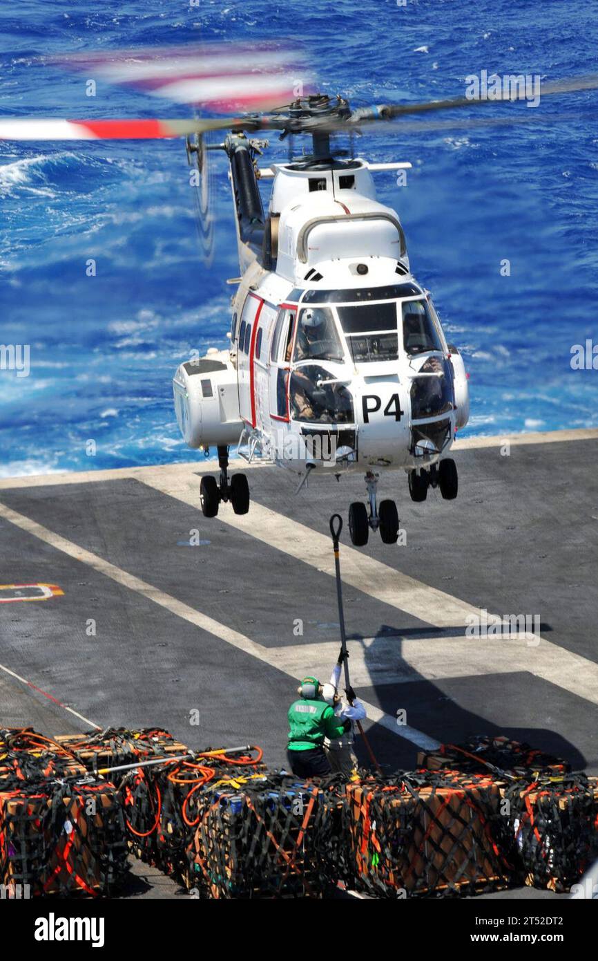 aircraft carrier, Military Sealift Command Lewis and Clark-class dry ...