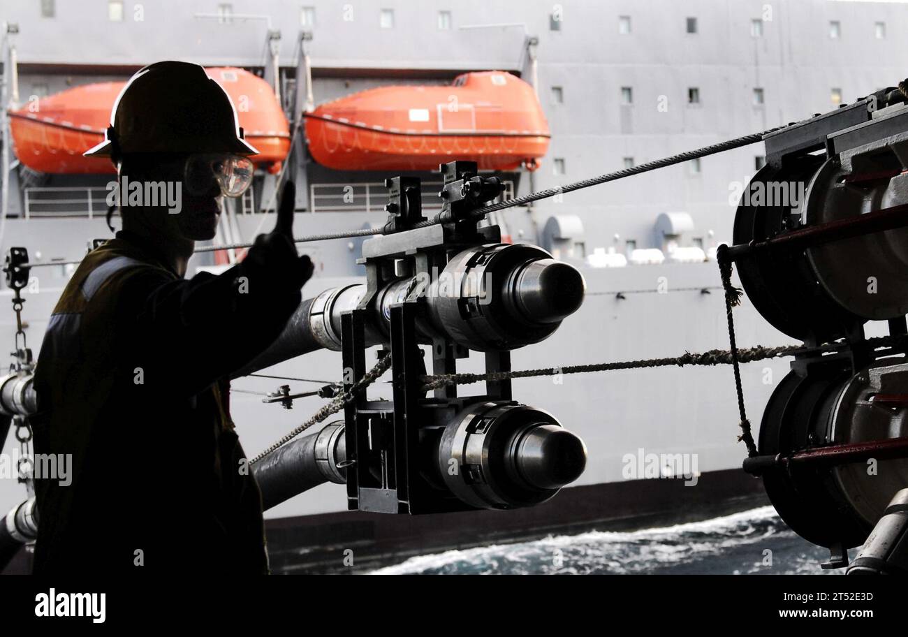 aircraft carrier, navy, replenishment, U.S. Navy, UNREP, USS John C ...