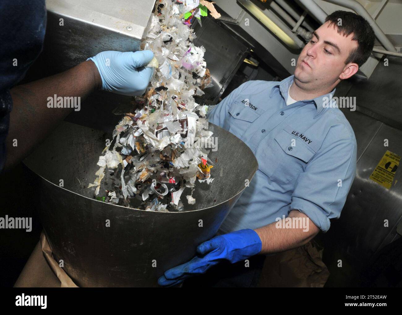Trash processing room hi-res stock photography and images - Alamy