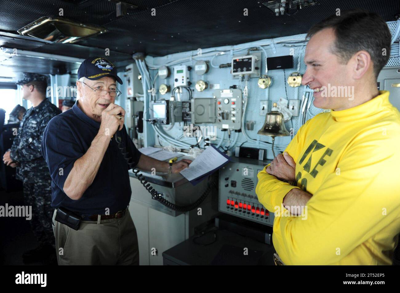 110713NZ569-037 ATLANTIC OCEAN (July 13, 2011) Capt. Marcus Hitchcock ...