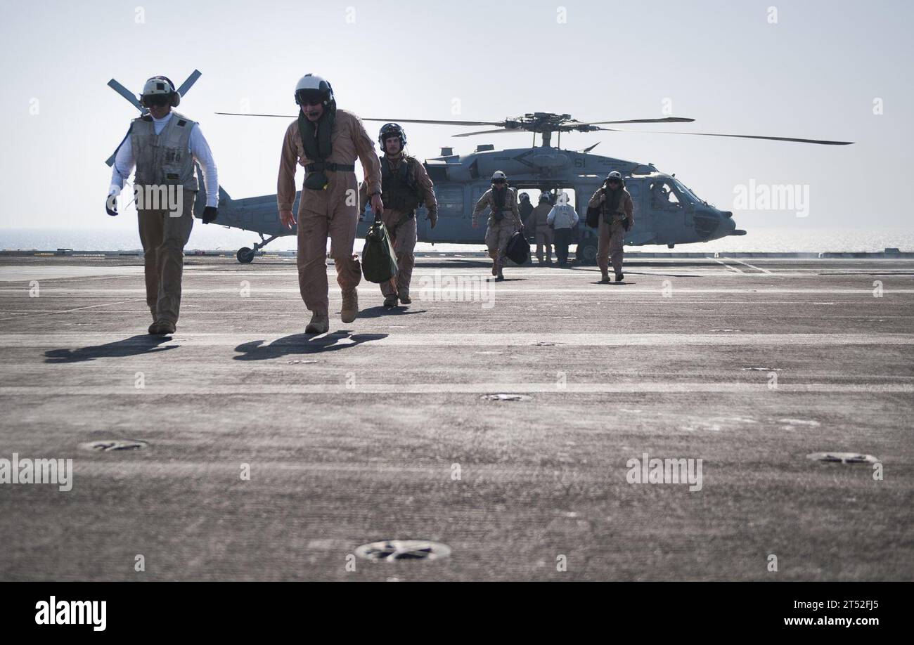 110328DR144-018 ARABIAN GULF (March 28, 2011) Vice Adm. Mark Fox ...