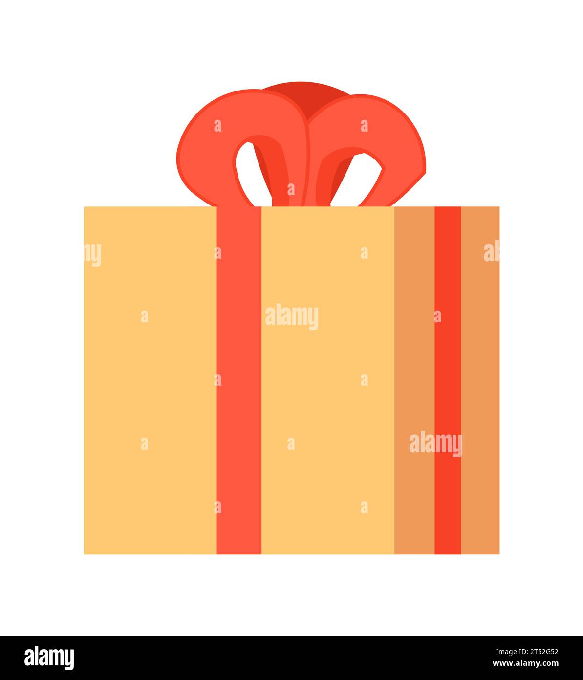 Anniversary gift box 2D cartoon object Stock Vector Image & Art - Alamy