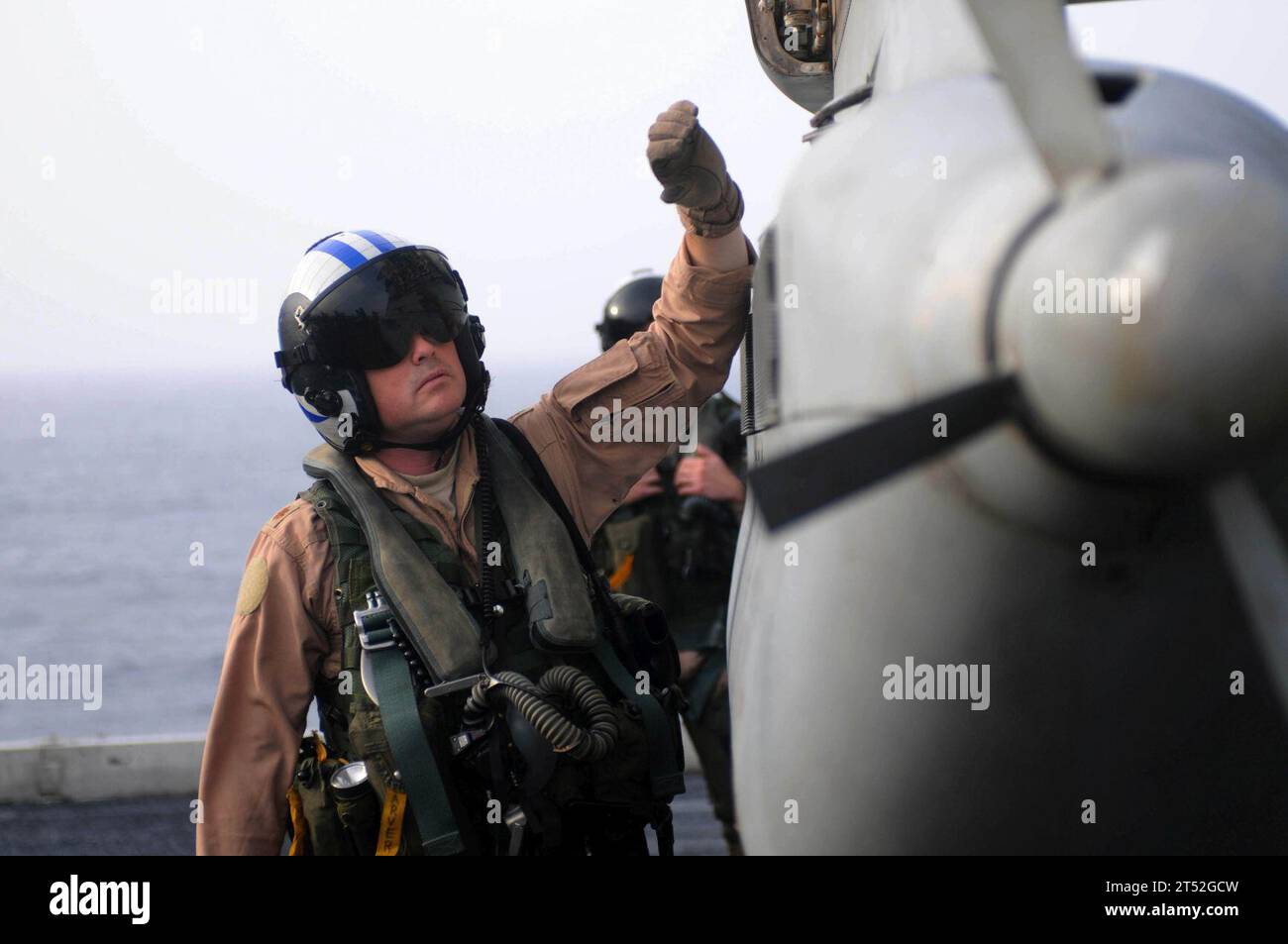 aircraft, Carrier, cvn-76, flight deck, inspection, officer, Pilot ...