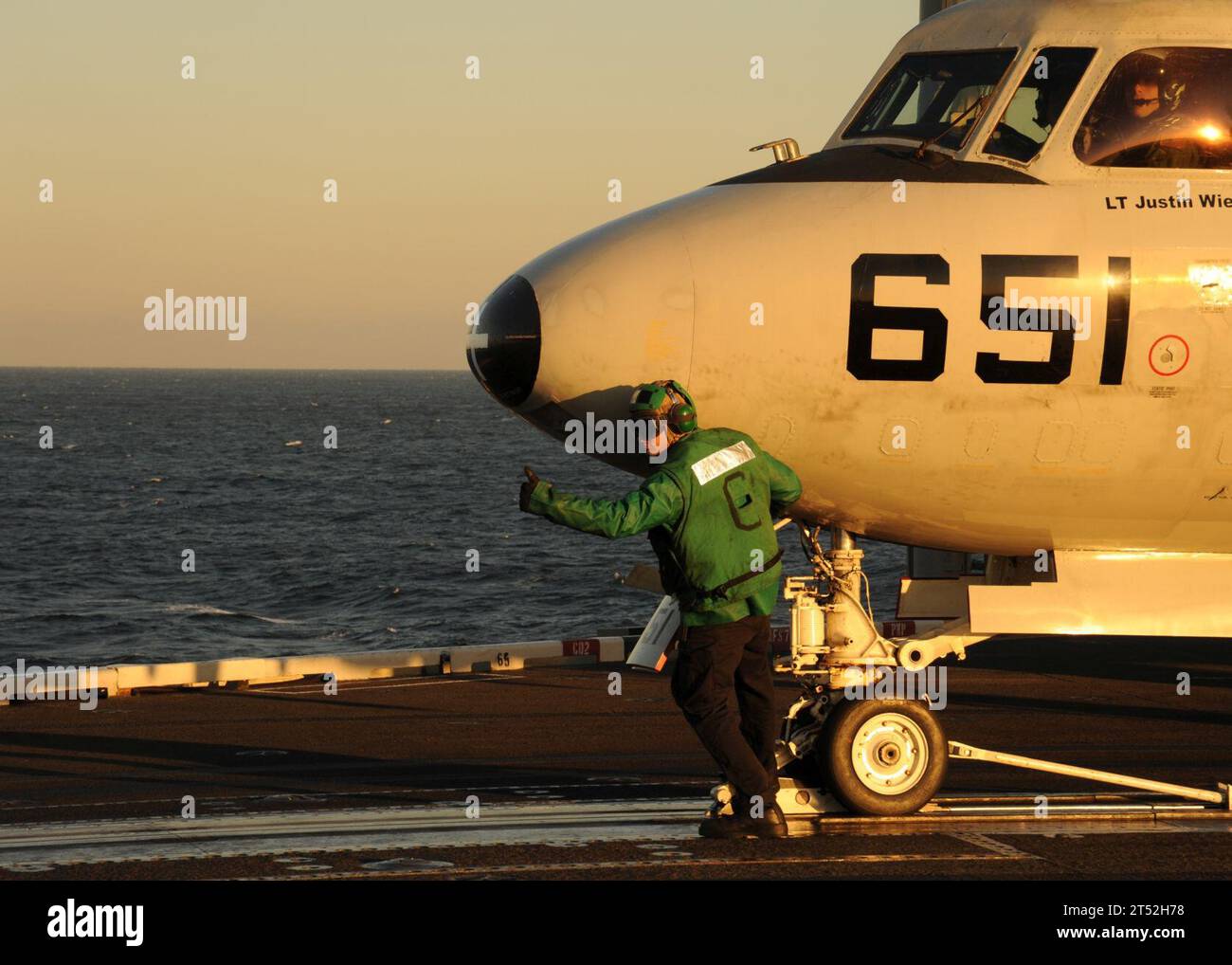 aircraft, E-2C Hawkeye, flight, guides, Launch, USS Enterprise Stock ...