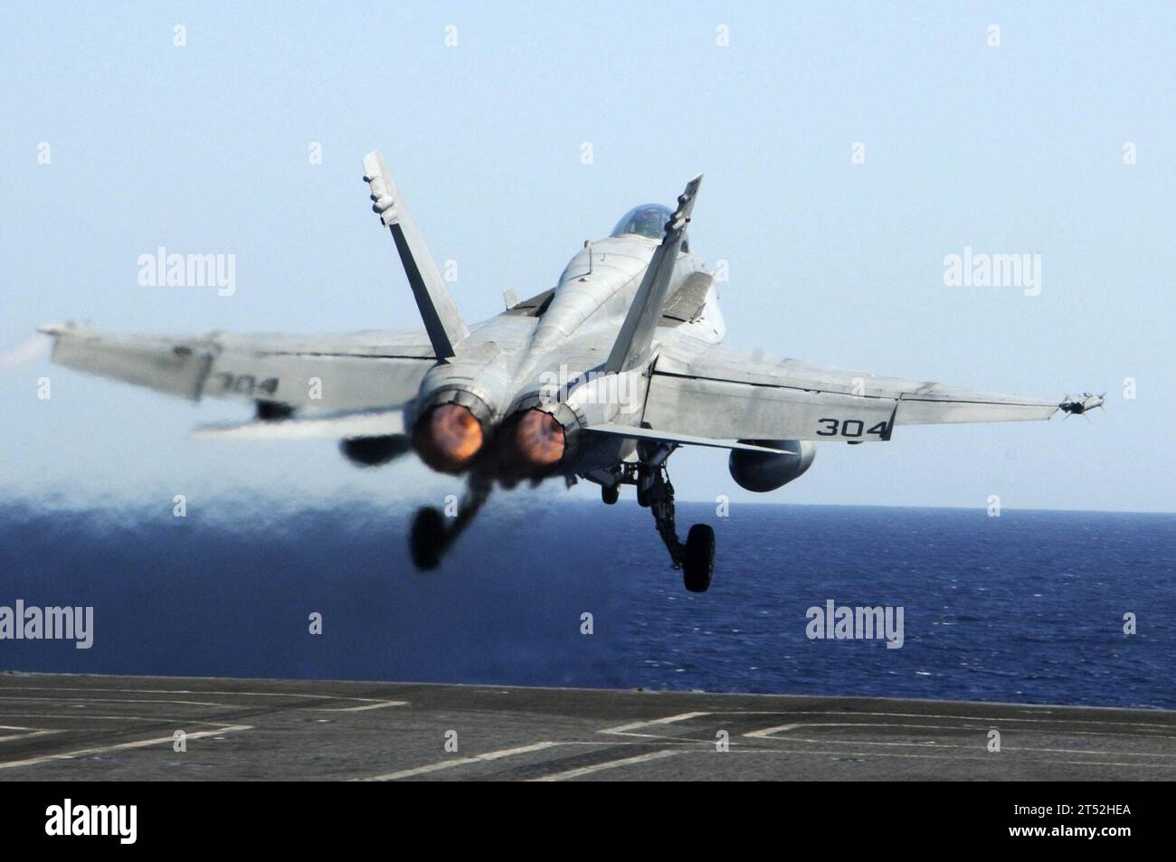 1002253038W-646 PHILIPPINE SEA (Feb. 25, 2010) An F/A-18C Hornet ...