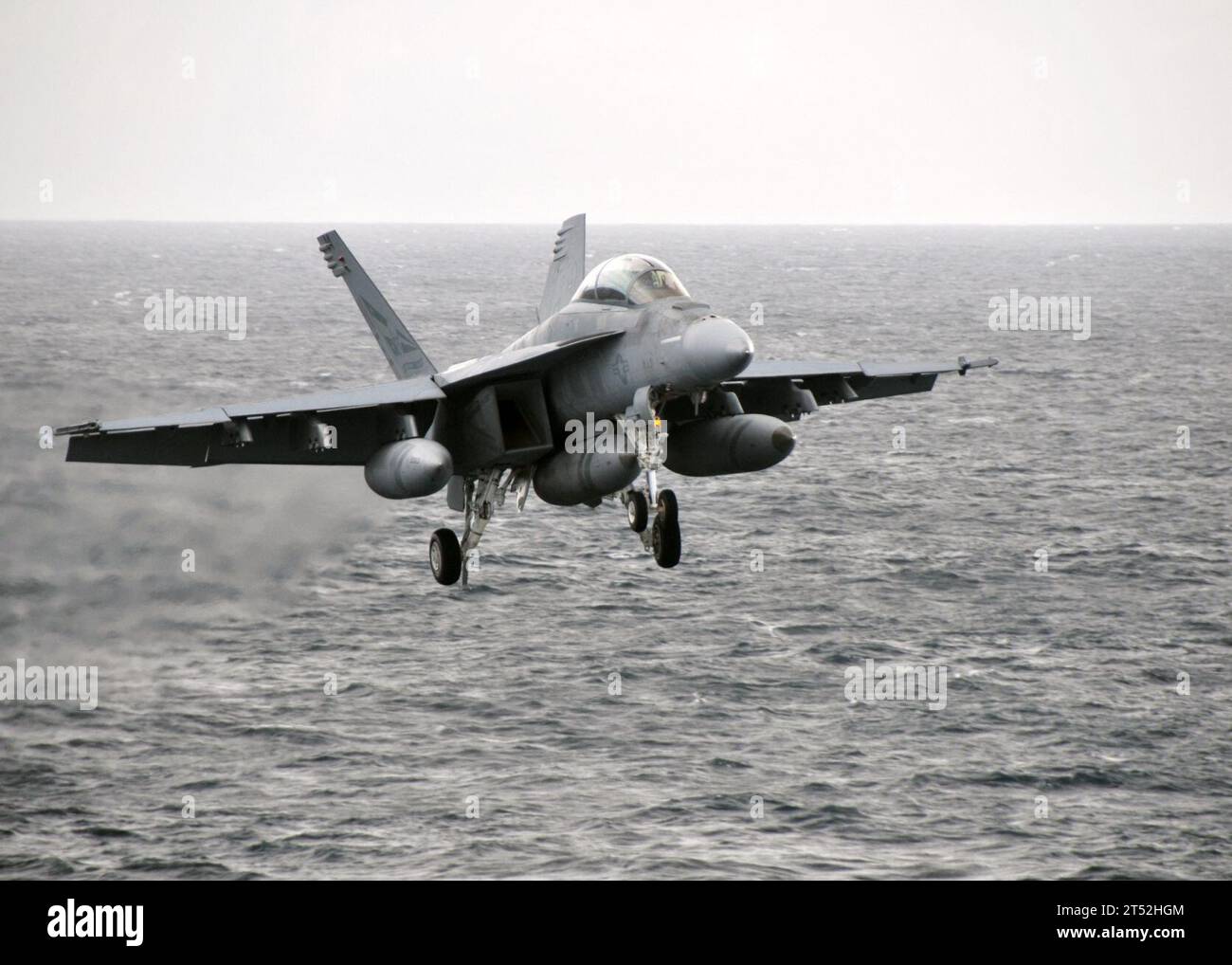 1002085386R-377 PACIFIC OCEAN (Feb. 8, 2010) An F/A-18 Hornet assigned ...