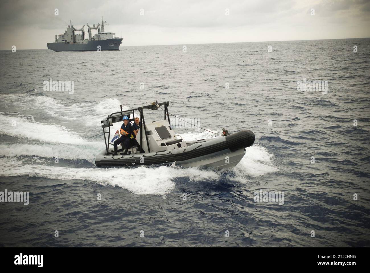0909178590G-007 CARIBBEAN SEA (Sept. 17, 2009) Sailors in a rigid hull ...