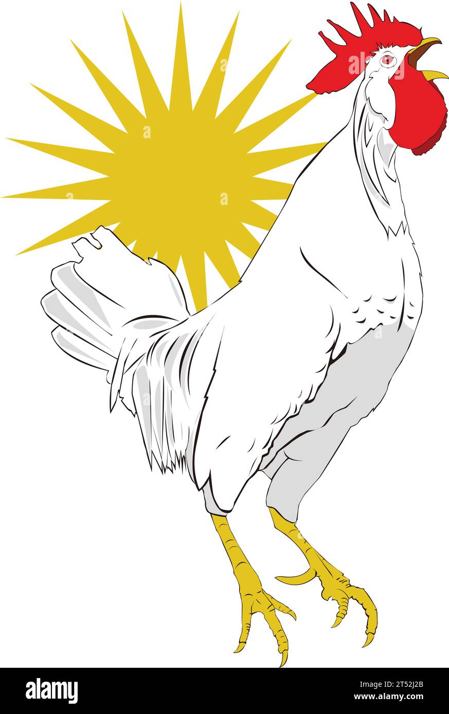 Free rooster Cut Out Stock Images & Pictures - Alamy