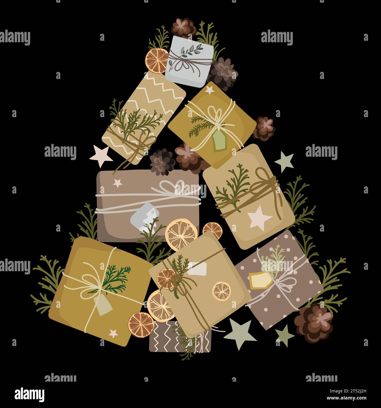 New year concept made Stock Vector Images - Alamy