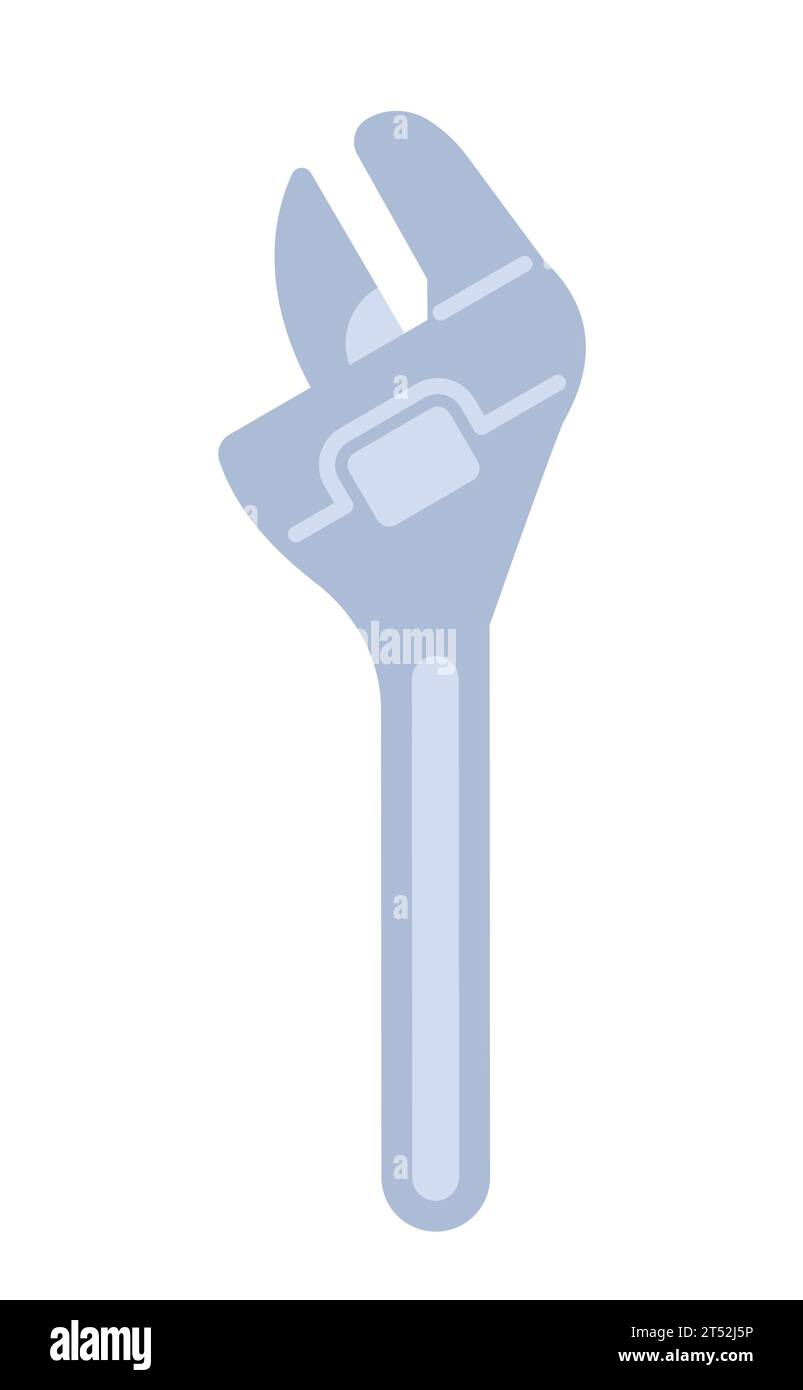 Wrench adjustable 2D cartoon object Stock Vector Image & Art - Alamy